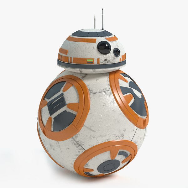 3d bb-8 star wars model