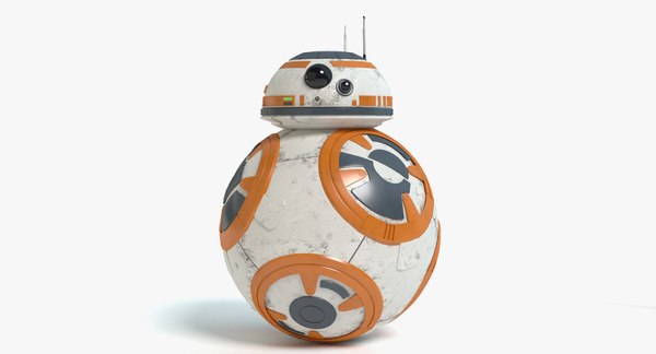 3d bb-8 star wars model