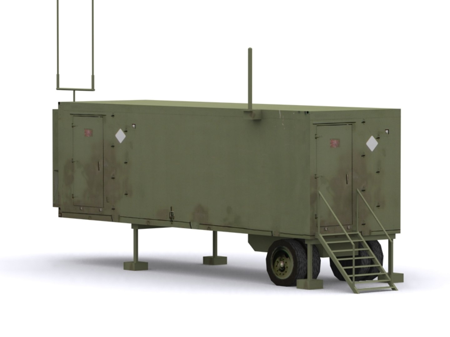 Military Radar 3d Model