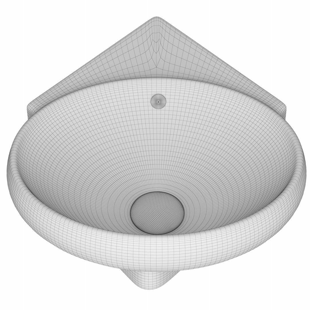 Wall Hung Oval Shape 3D Model - TurboSquid 1694240