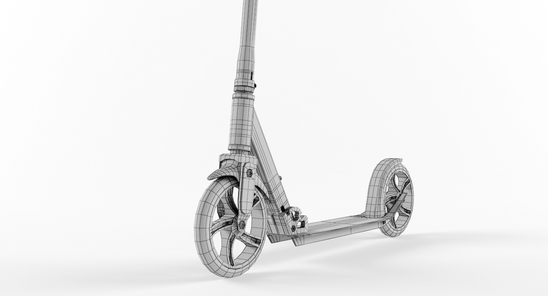 3d Scooter Razor Lux
