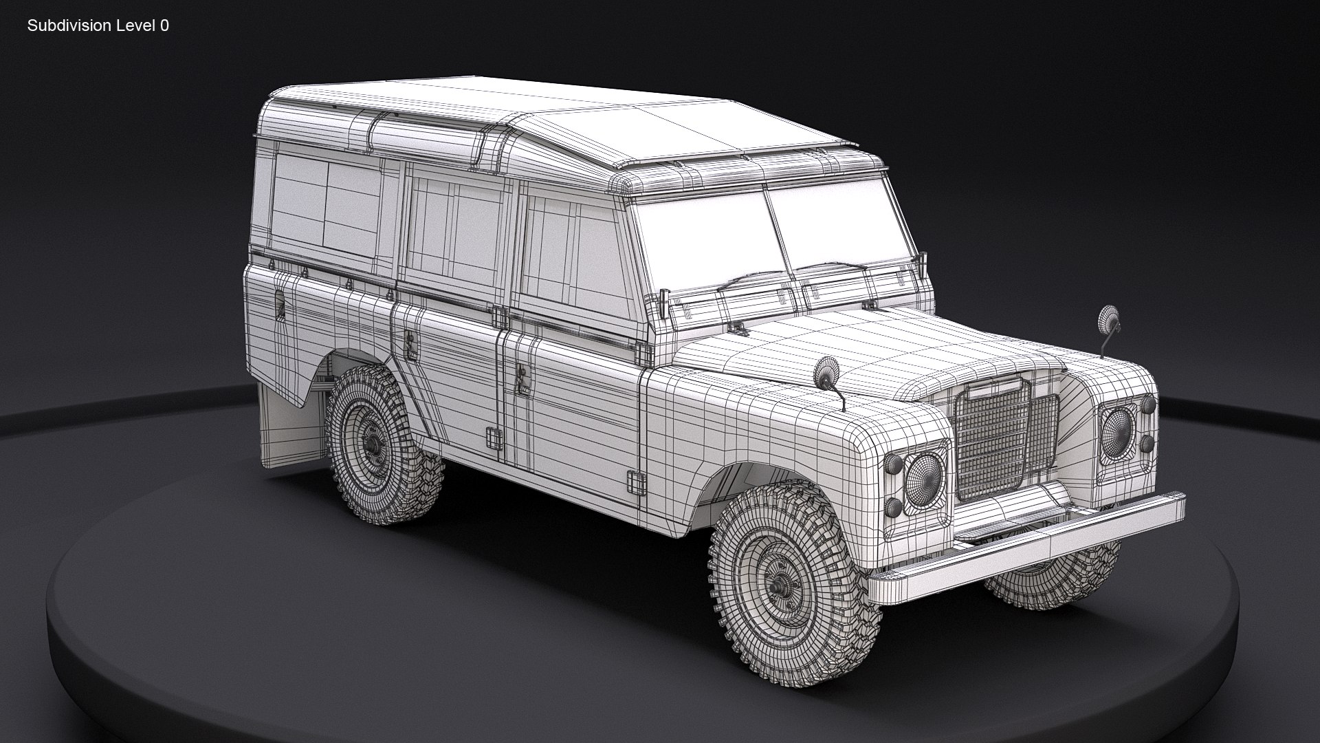 Land Rover Series III Rusted 3D model - TurboSquid 2101636