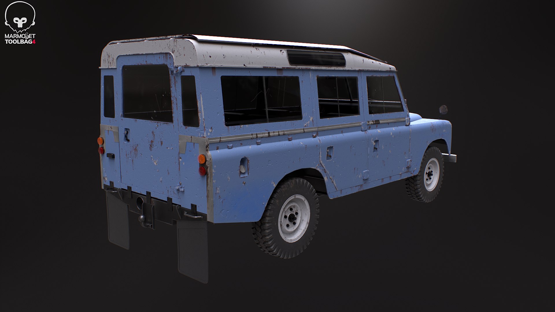 Land Rover Series III Rusted 3D Model - TurboSquid 2101636