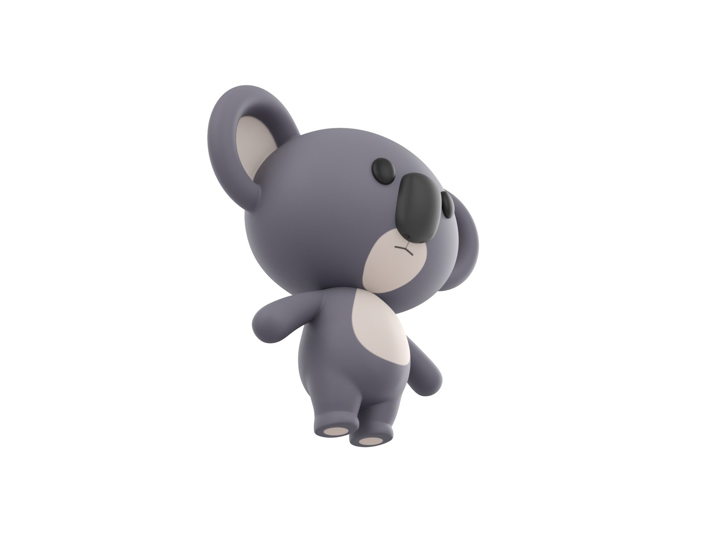 Koala Character 3D Model - TurboSquid 1643026