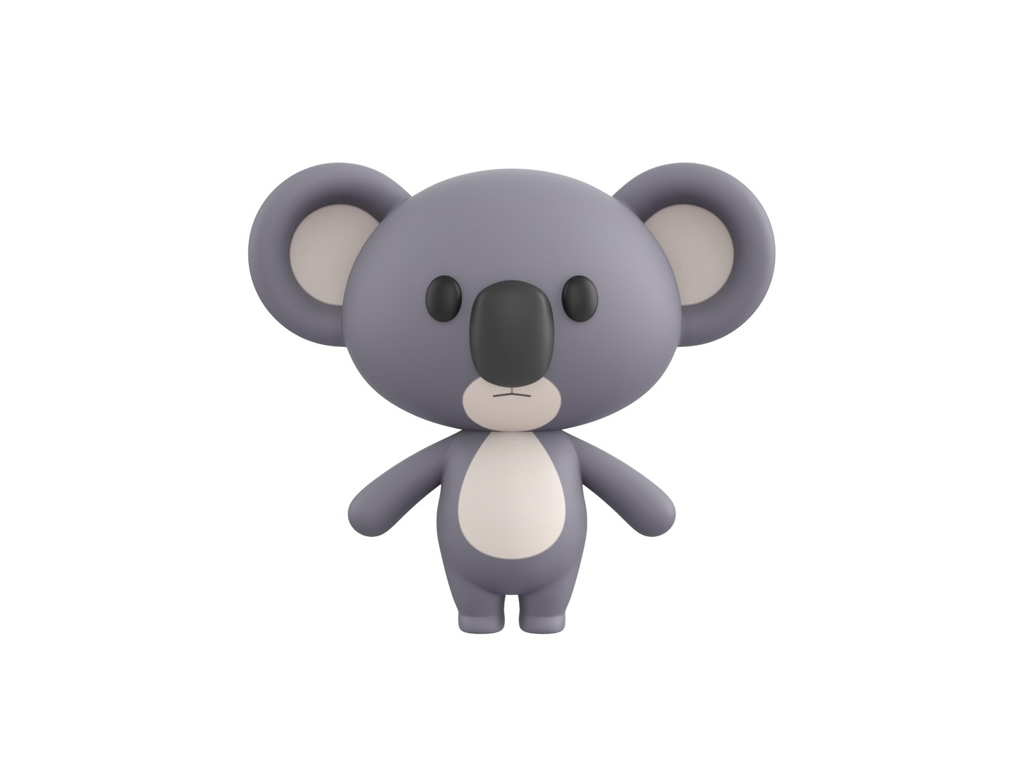 Koala Character 3D Model - TurboSquid 1643026