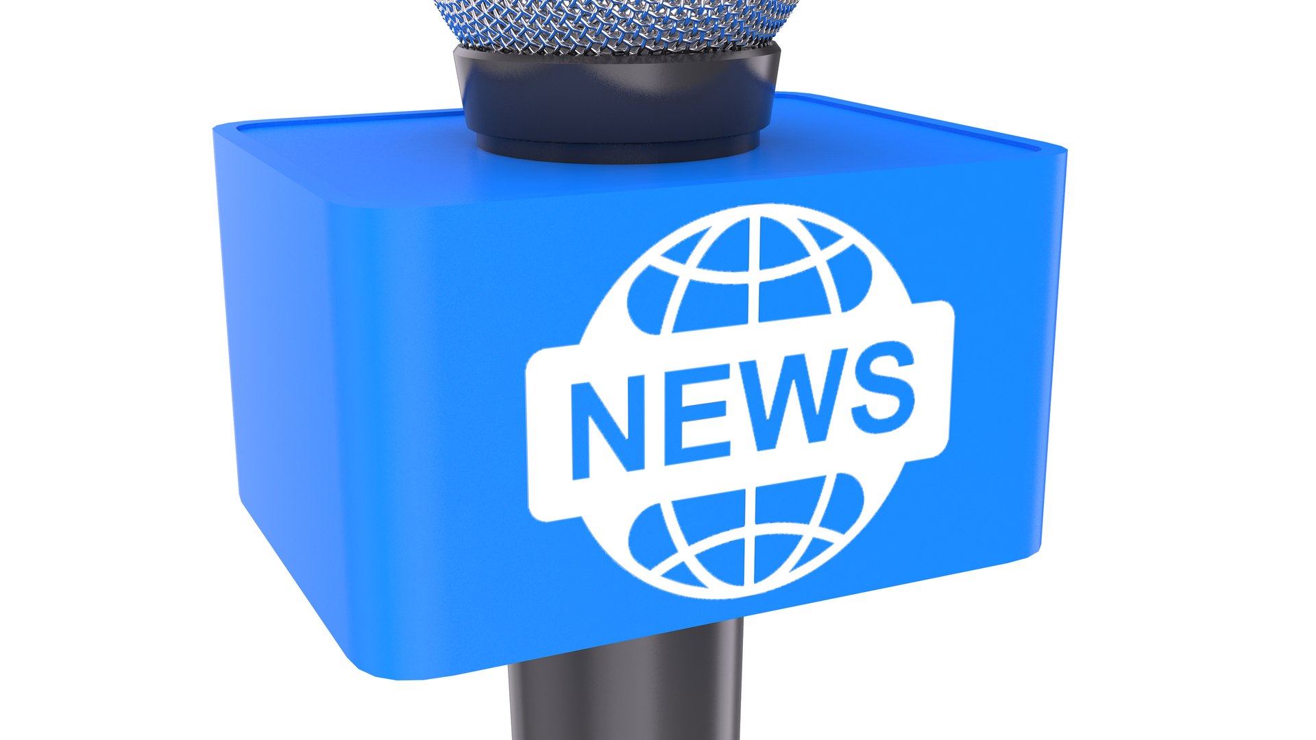 3D Reporter Microphone - TurboSquid 1995968