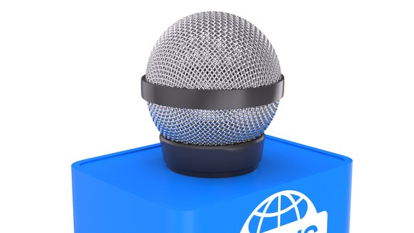 3D Reporter Microphone - TurboSquid 1995968