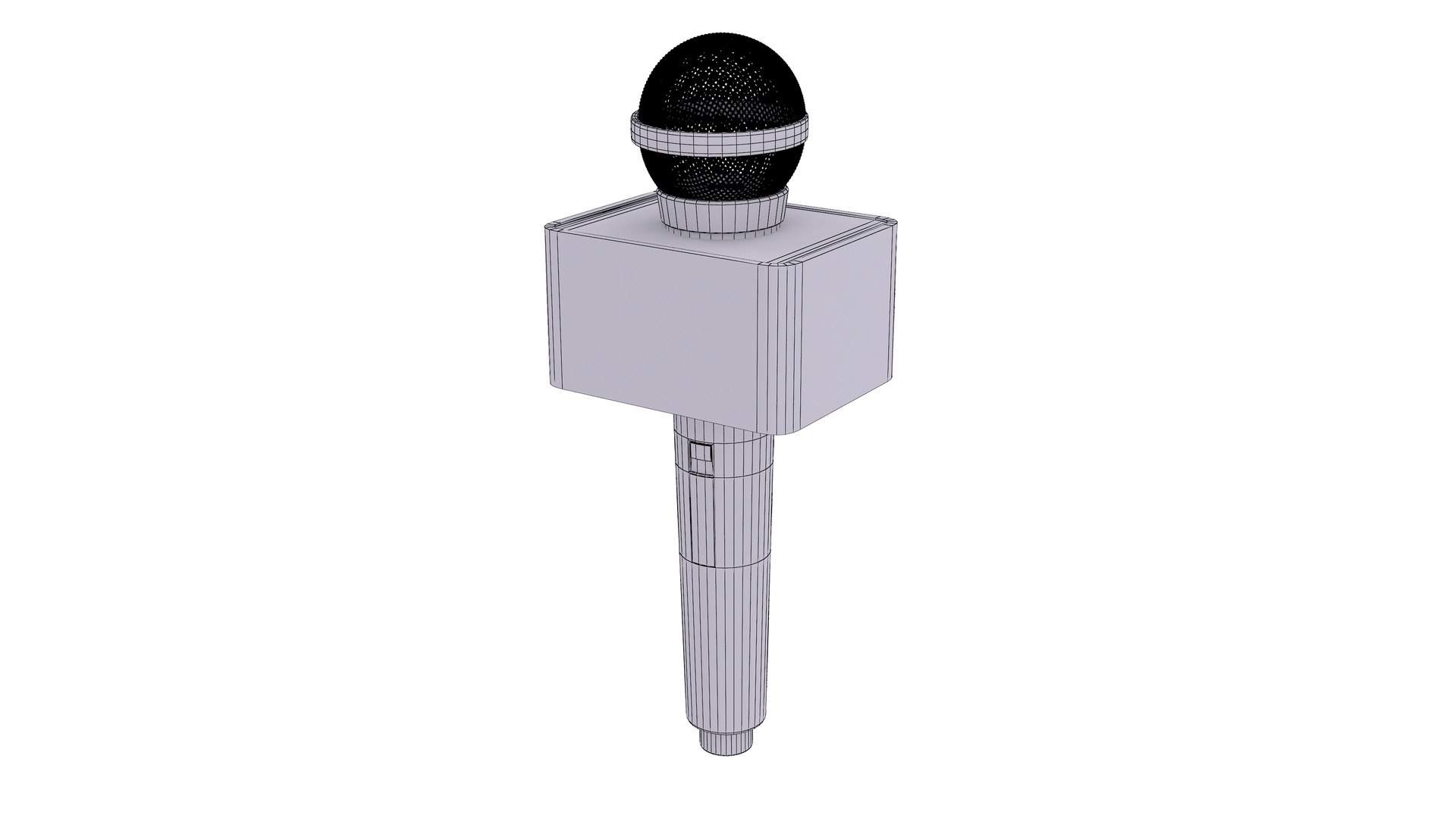 3D Reporter Microphone - TurboSquid 1995968