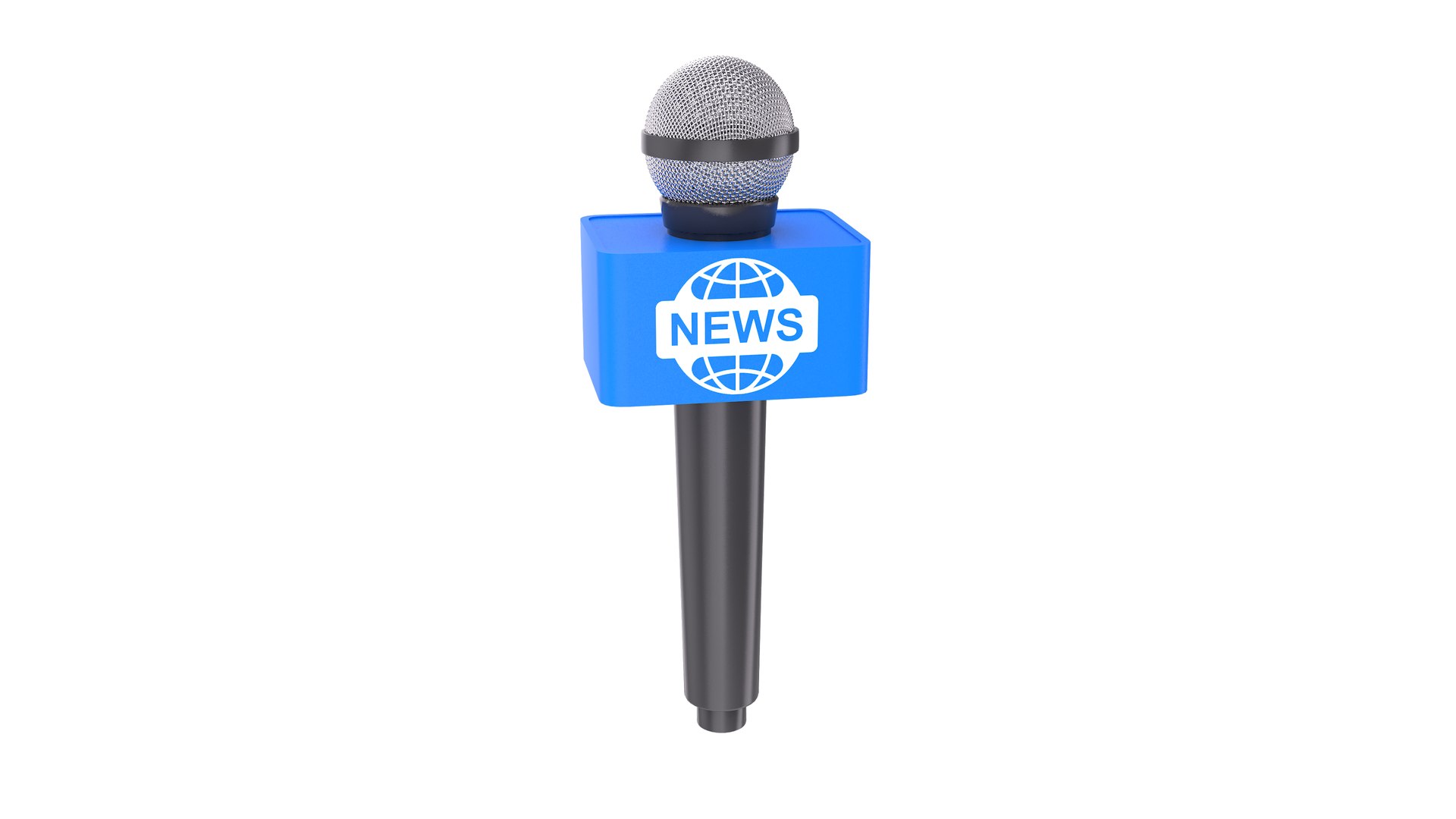 3D Reporter Microphone - TurboSquid 1995968