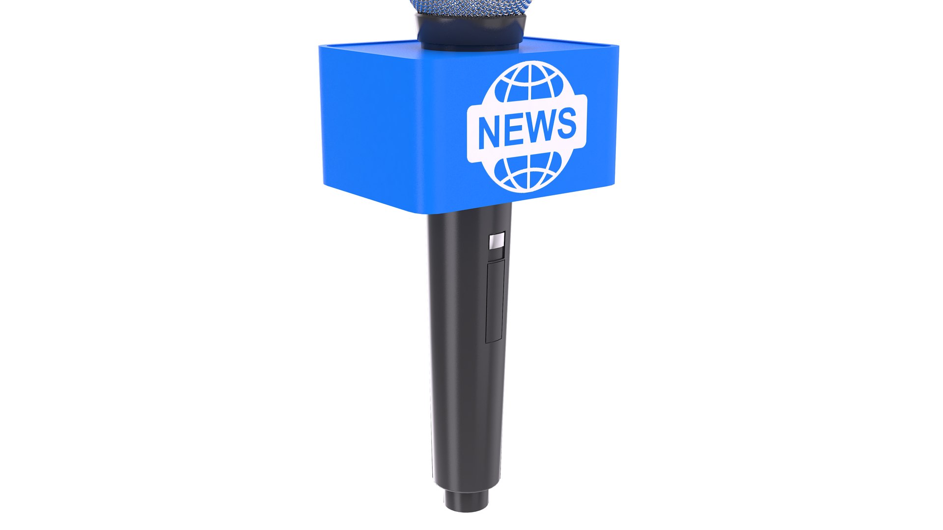 3D Reporter Microphone - TurboSquid 1995968