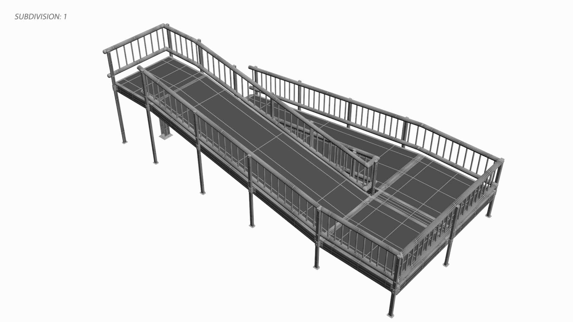 Access Ramp 3D Model - TurboSquid 2047898