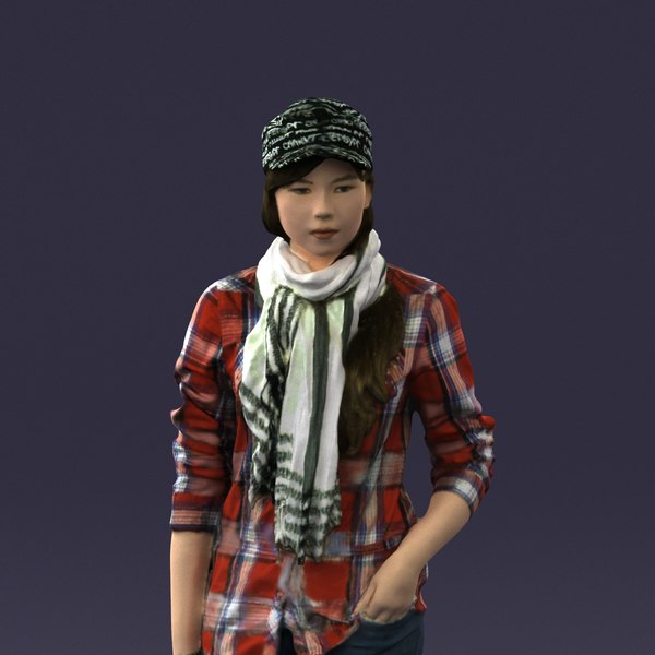 Scanned realistic human model - TurboSquid 1702356