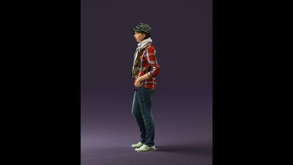 Scanned realistic human model - TurboSquid 1702356