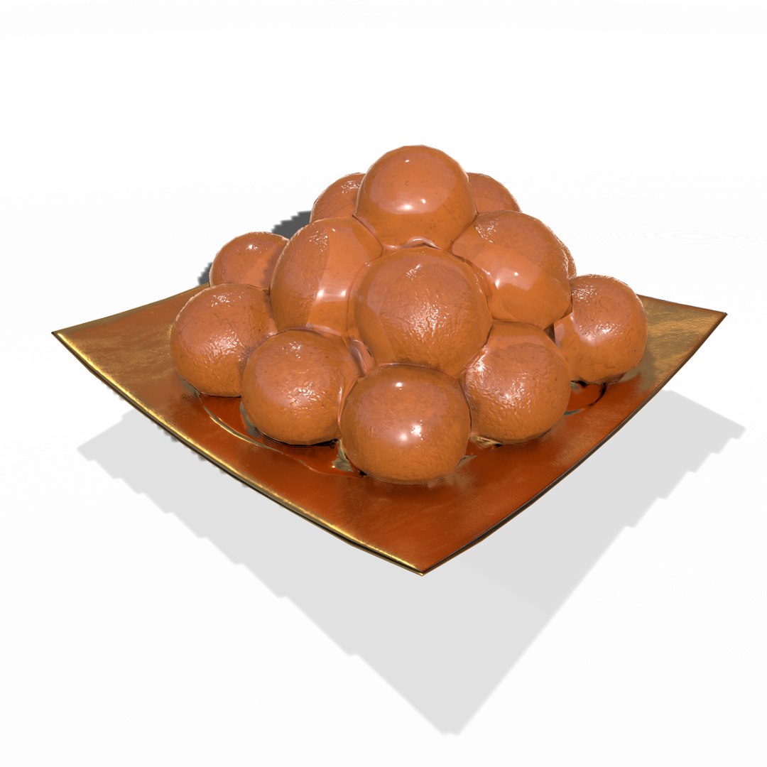 3D Galub Jamun Model - TurboSquid 2027087