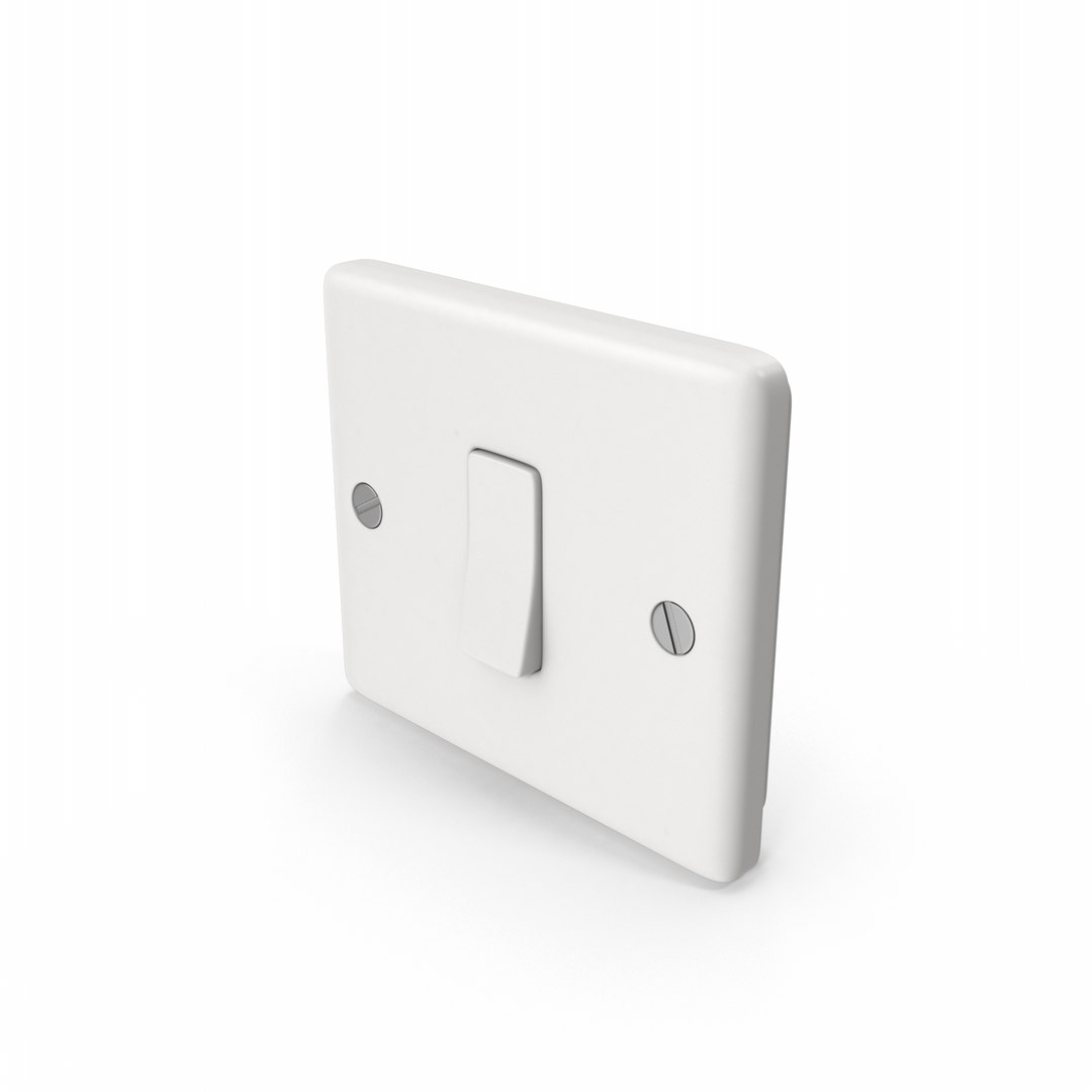 3D Model Light Switch 2 - TurboSquid 2156452