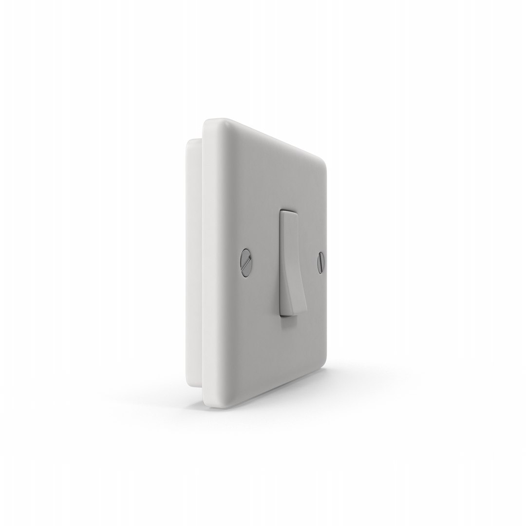 3D Model Light Switch 2 - TurboSquid 2156452