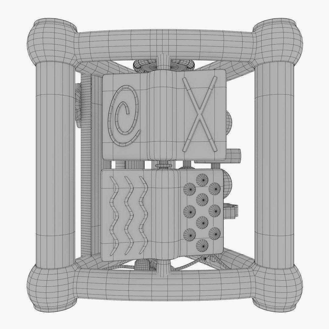 rattler toy 3d model