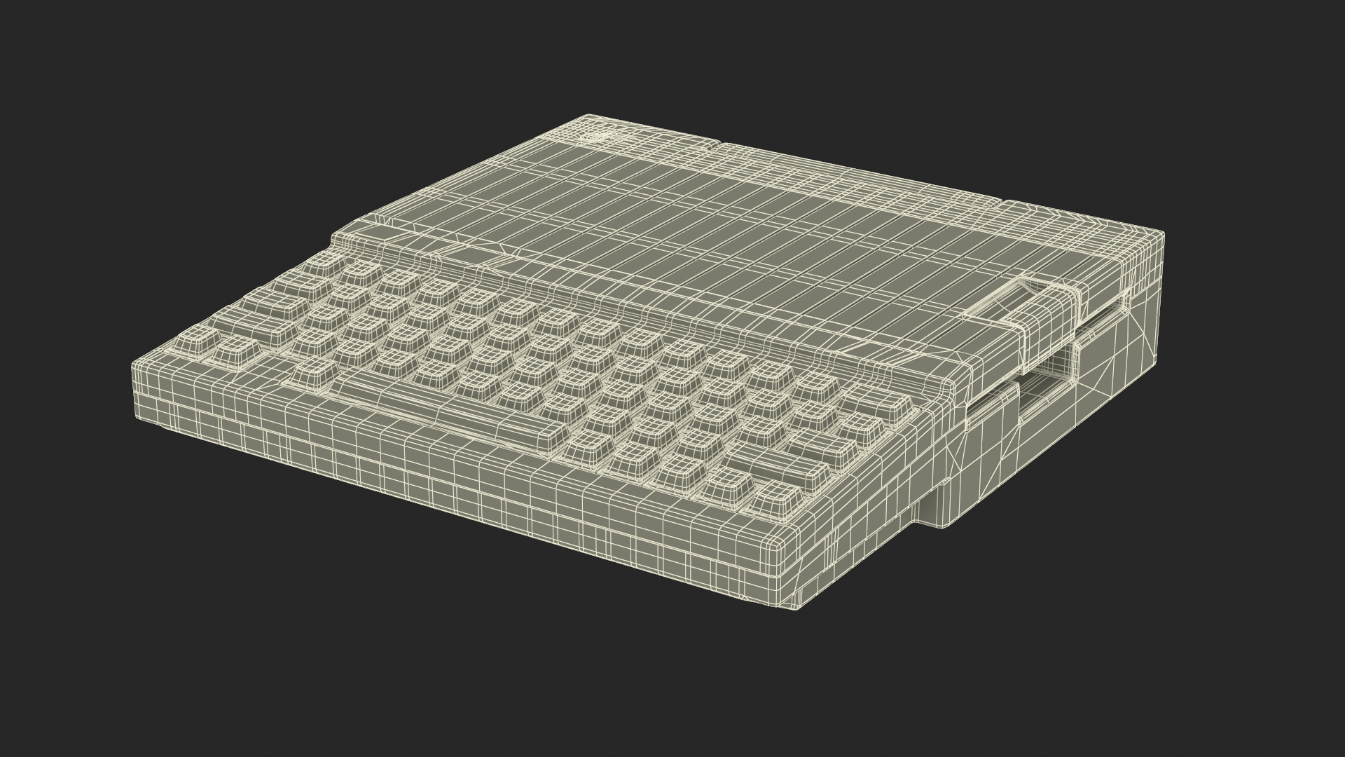 3D Vintage Apple Computer IIc Model - TurboSquid 2198751