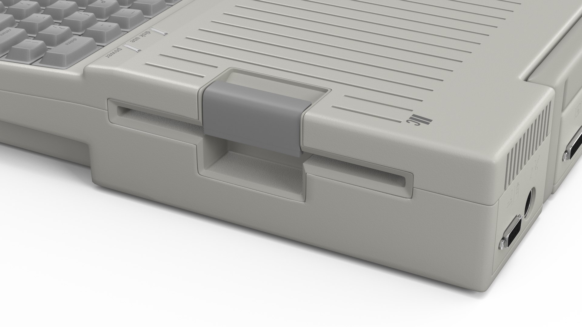 3D Vintage Apple Computer IIc Model - TurboSquid 2198751