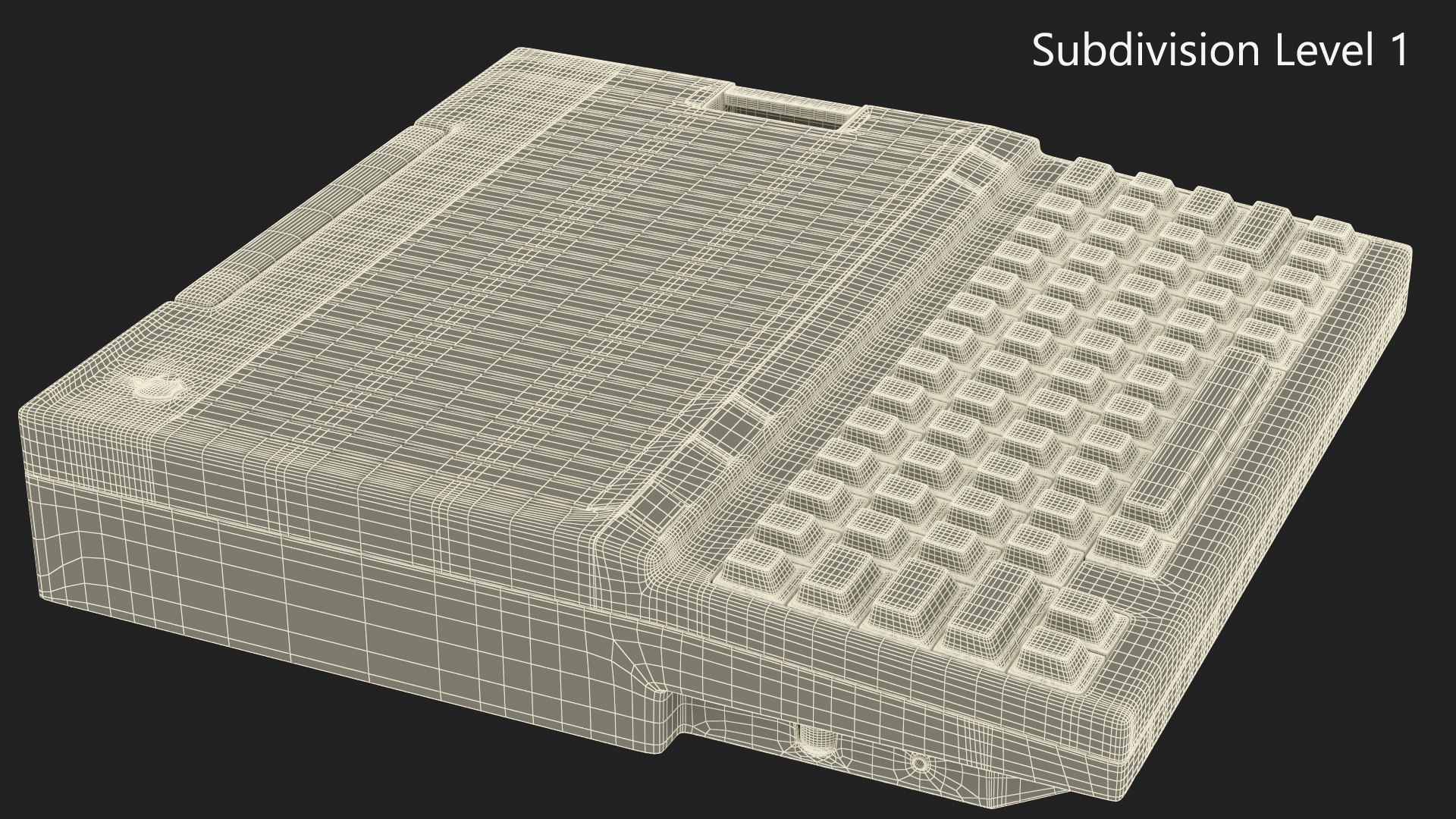 3D Vintage Apple Computer IIc Model - TurboSquid 2198751
