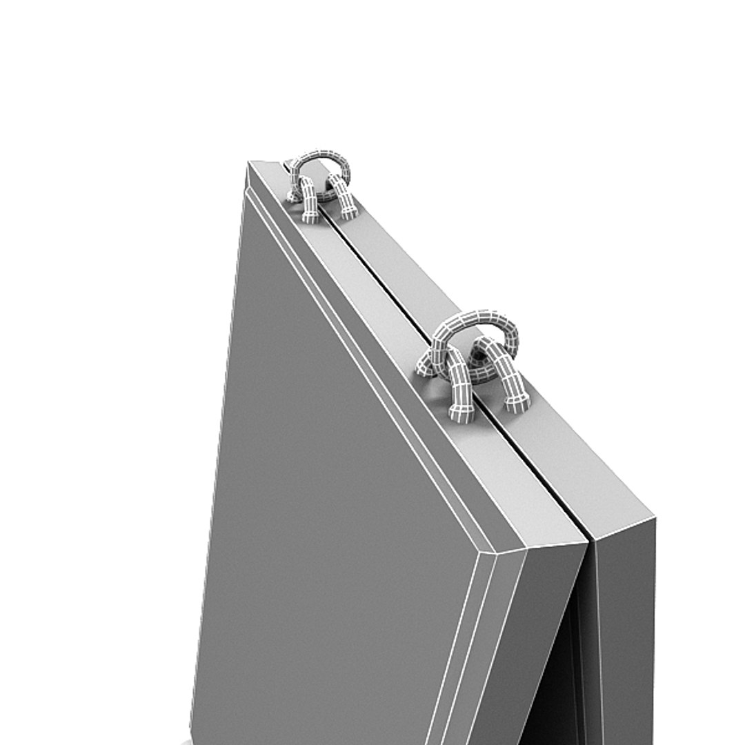 Standing Sign 3d Model