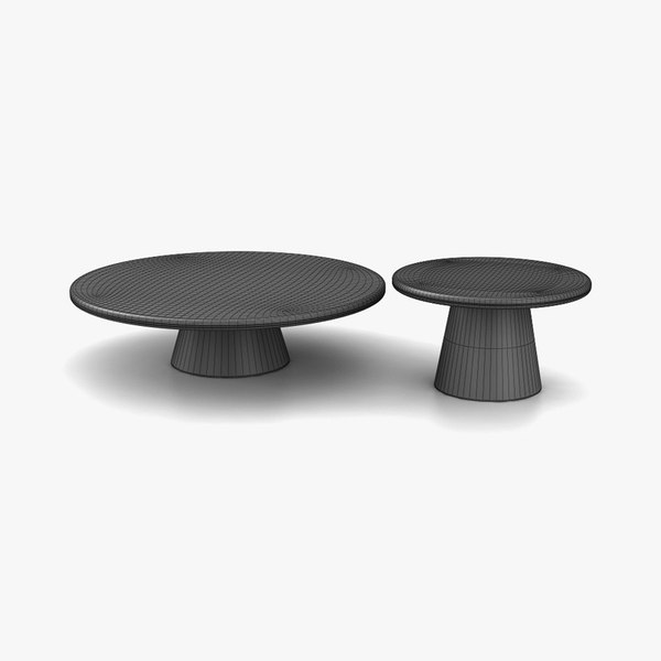 Meridiani Leon Table 3D 모델 - TurboSquid 1965339