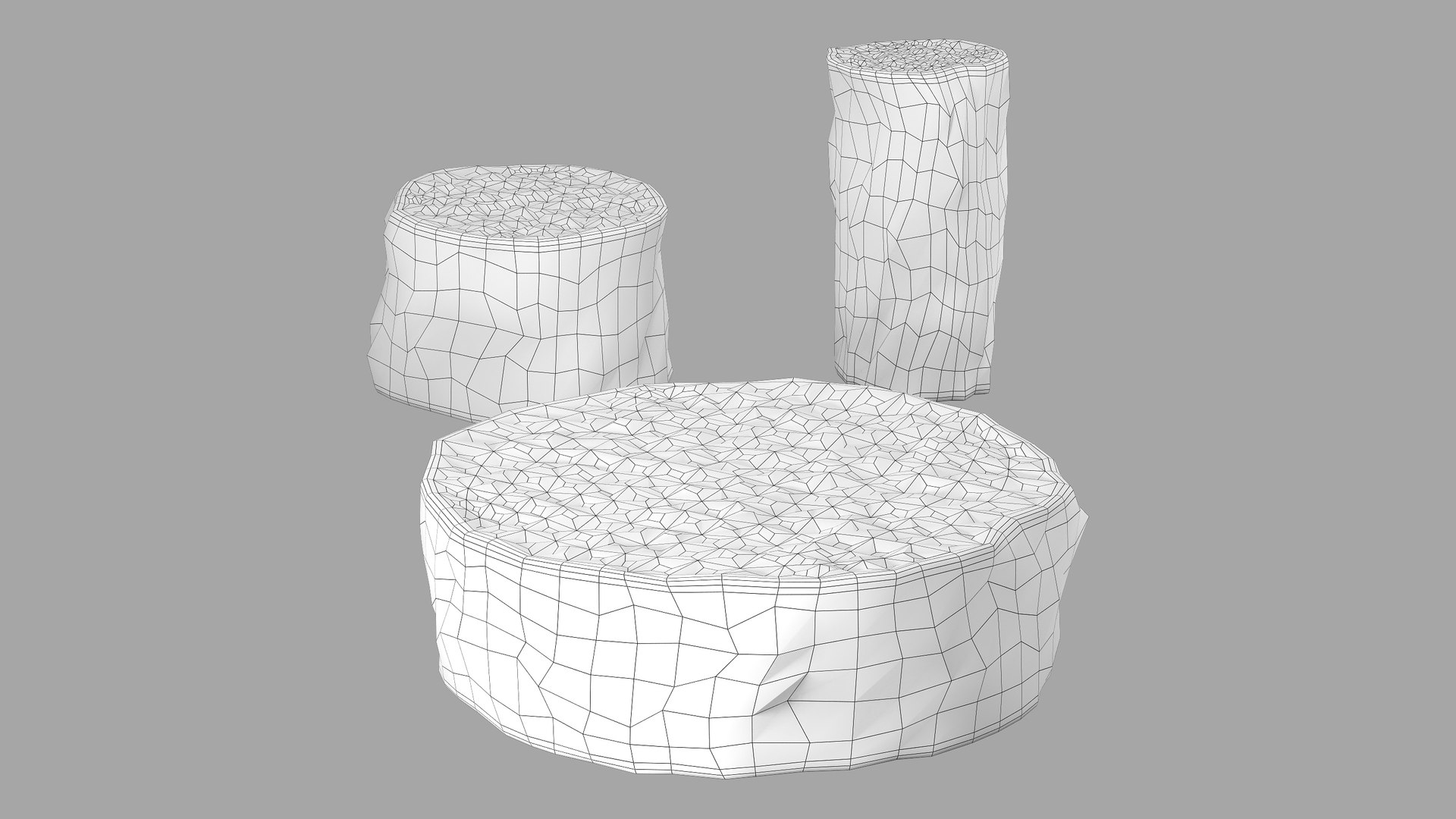 Roche Bobois Silver Tree Cocktail Table 3D Model - TurboSquid 2207401