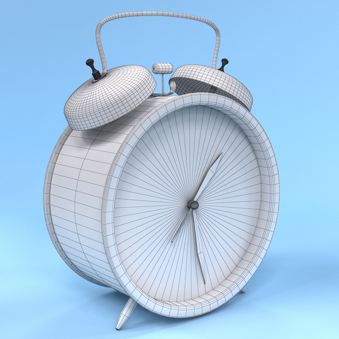 Alarm clock model - TurboSquid 919950