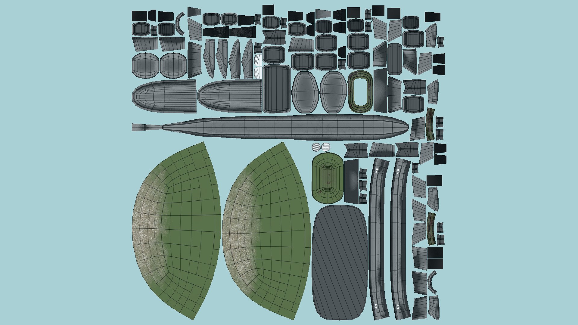 Turtleback Robot J03 Green Turtle - SciFi Character Design 3D Model ...