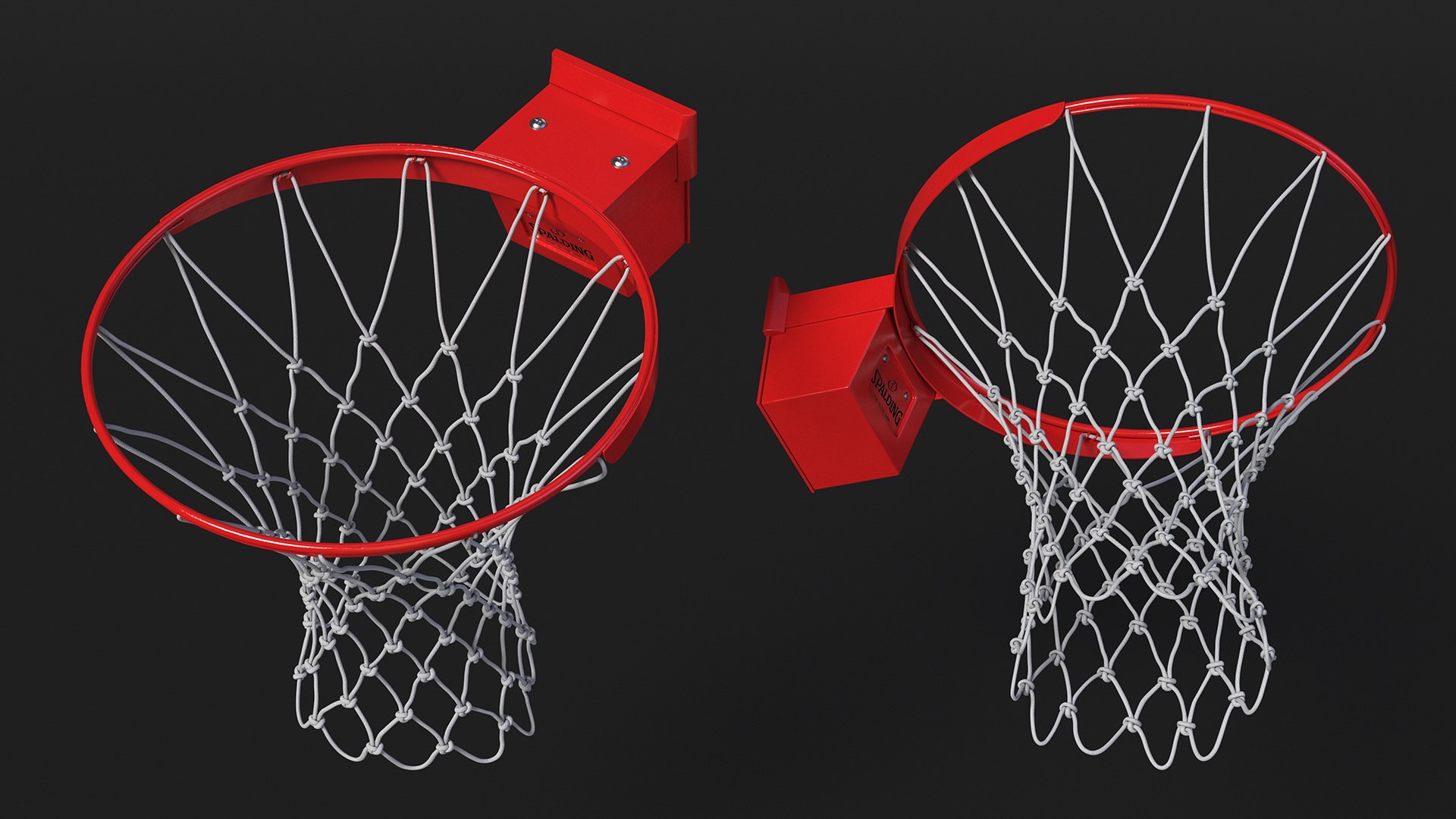3D Basketball Hoop And Net Spalding - TurboSquid 2191773