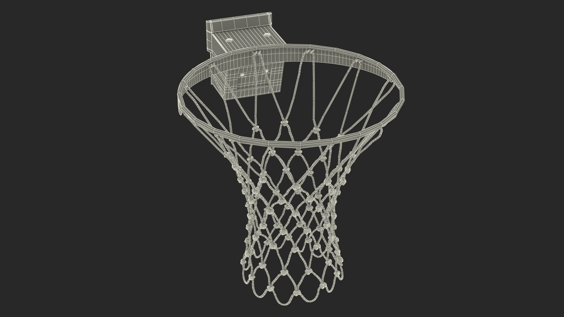 3D Basketball Hoop And Net Spalding - TurboSquid 2191773