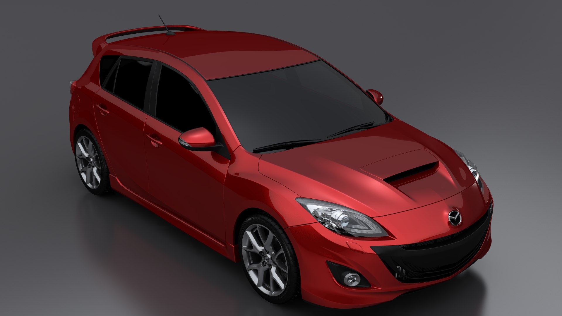 Mazda3MPS-2010 3D - TurboSquid 2089307