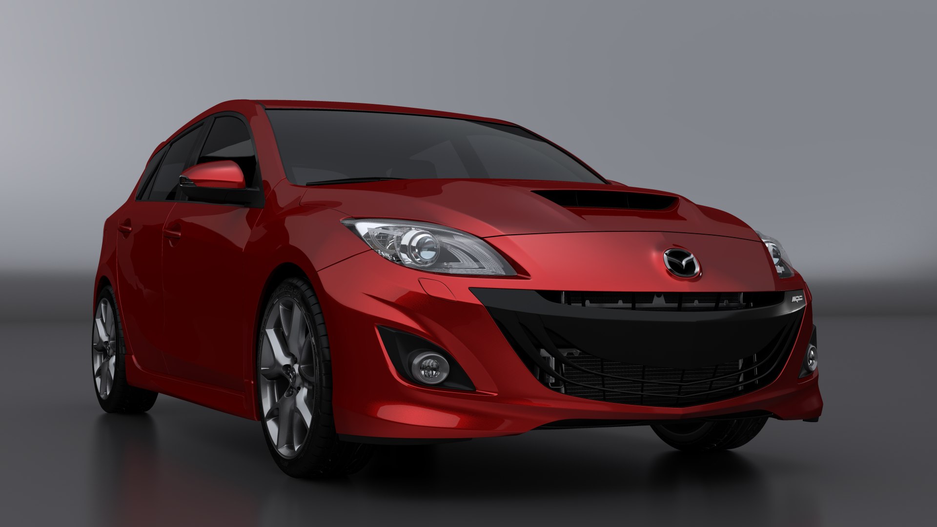 Mazda3MPS-2010 3D - TurboSquid 2089307