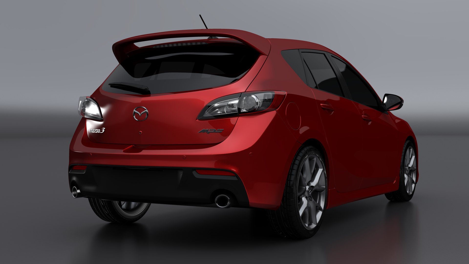 Mazda3MPS-2010 3D - TurboSquid 2089307