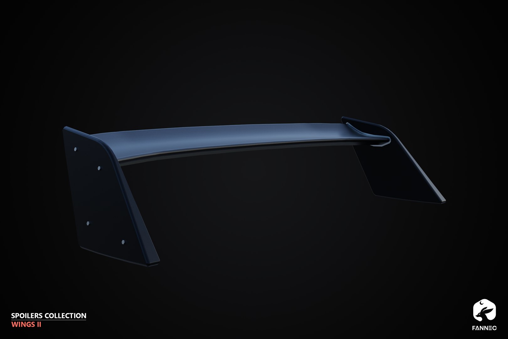 3D WINGS - Spoilers Collection II - Blender FBX - TurboSquid 2268409