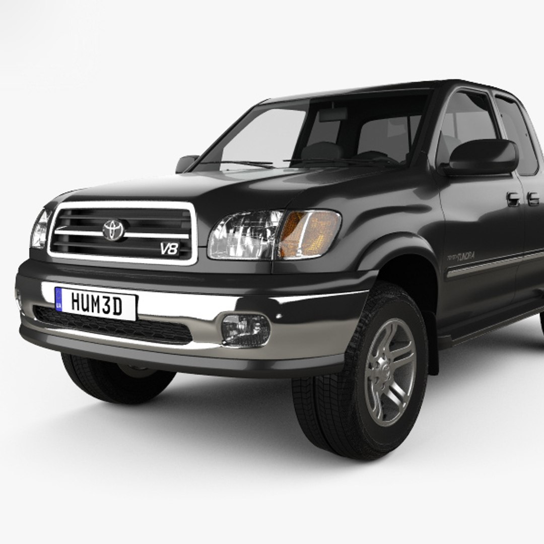 Toyota Tundra Access 3D Model - TurboSquid 1372138