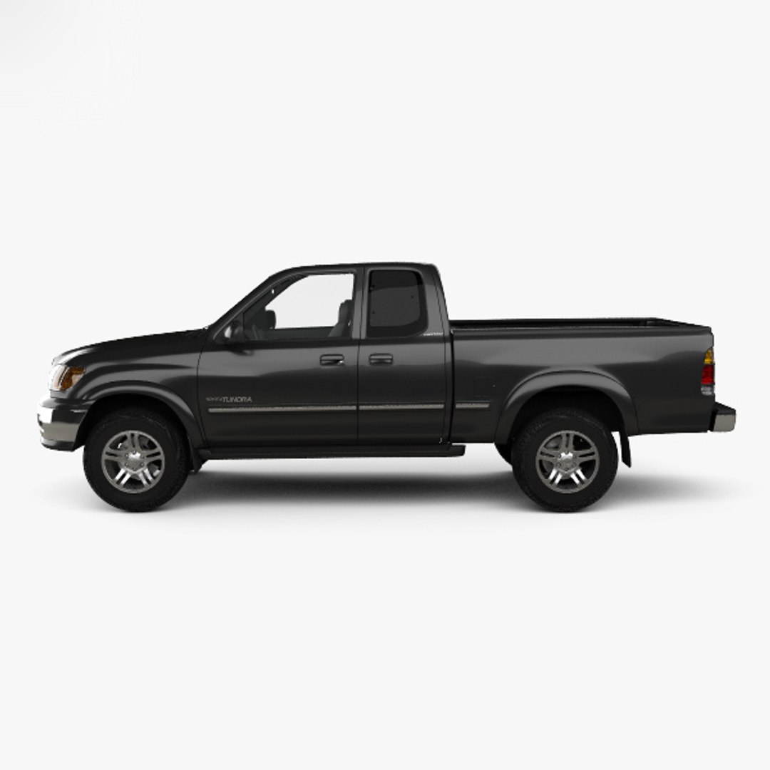 Toyota Tundra Access 3D Model - TurboSquid 1372138