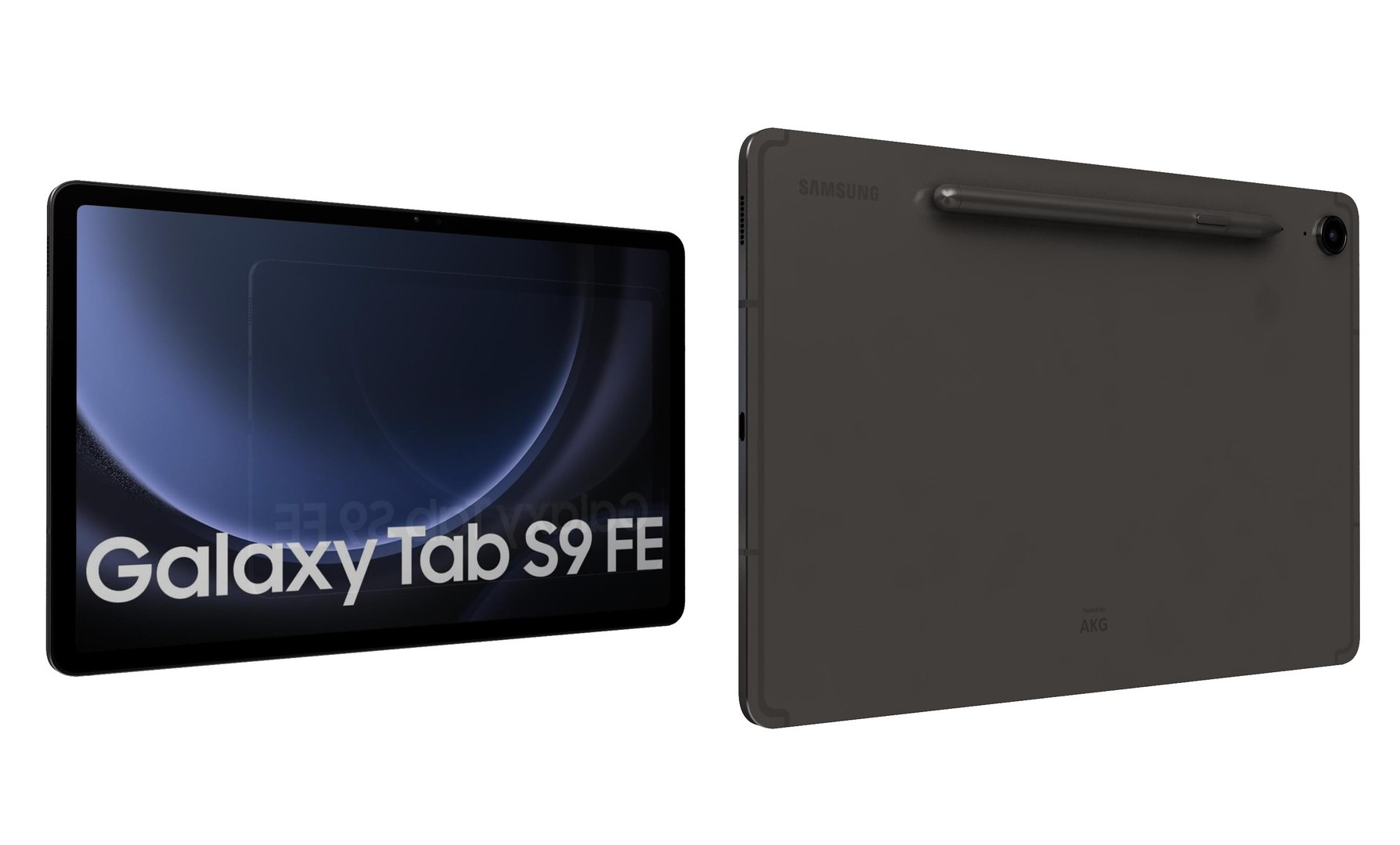 3D Model Samsung Galaxy Tab S9 FE Gray - TurboSquid 2145117