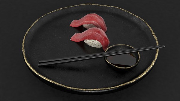Sushi Nigiri Tuna3Dモデル - TurboSquid 1989289