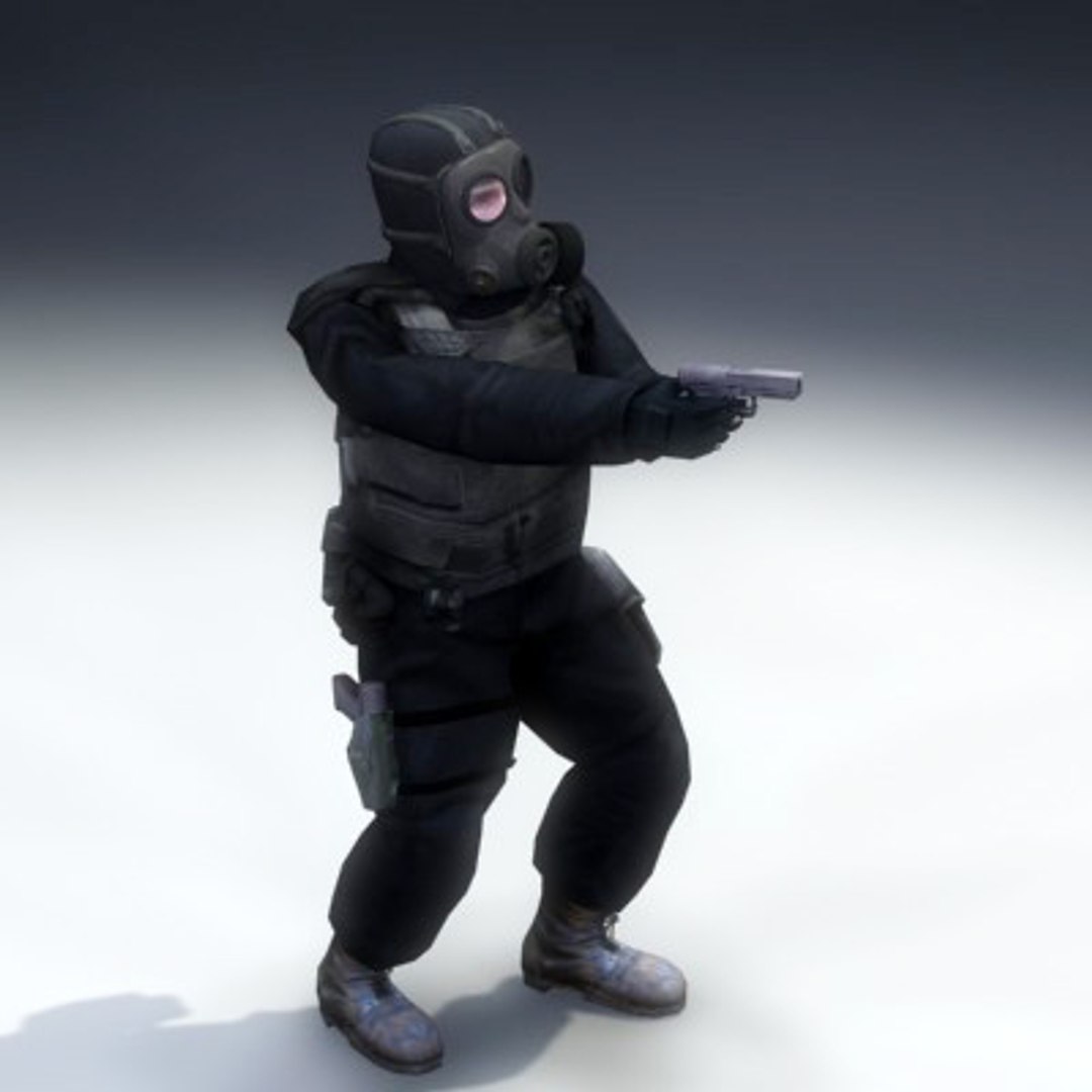 Crw Trooper Sas 3d Model