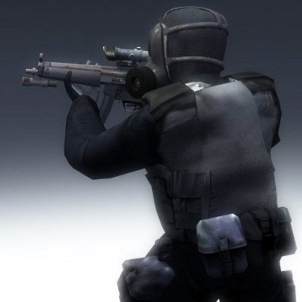 crw trooper sas 3d model