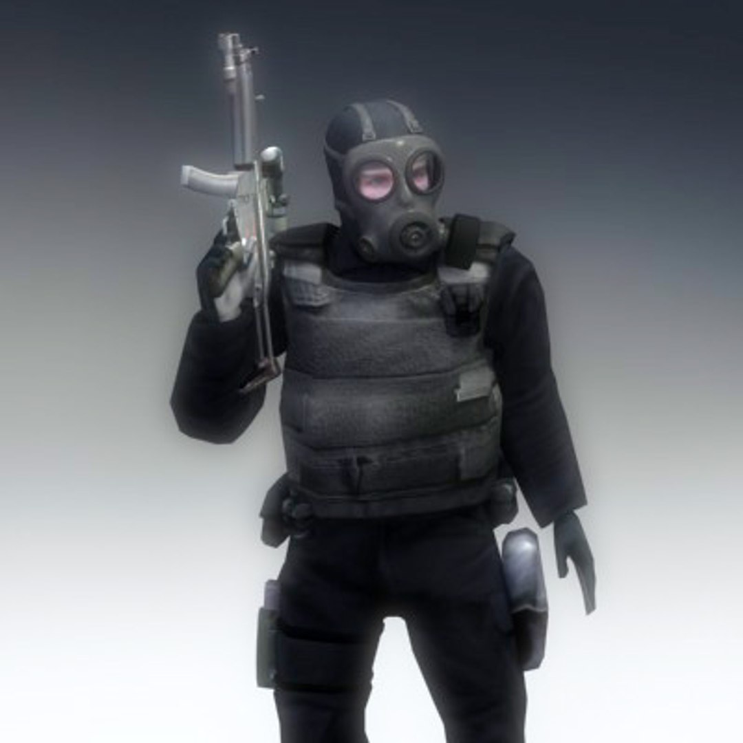 Crw Trooper Sas 3d Model