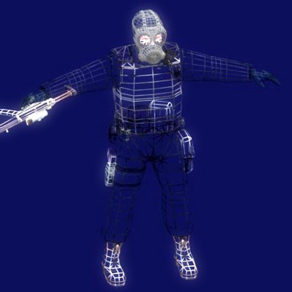 crw trooper sas 3d model