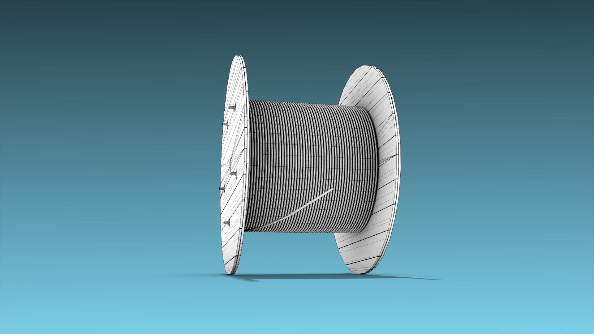 Low-poly cable 3D - TurboSquid 1631358