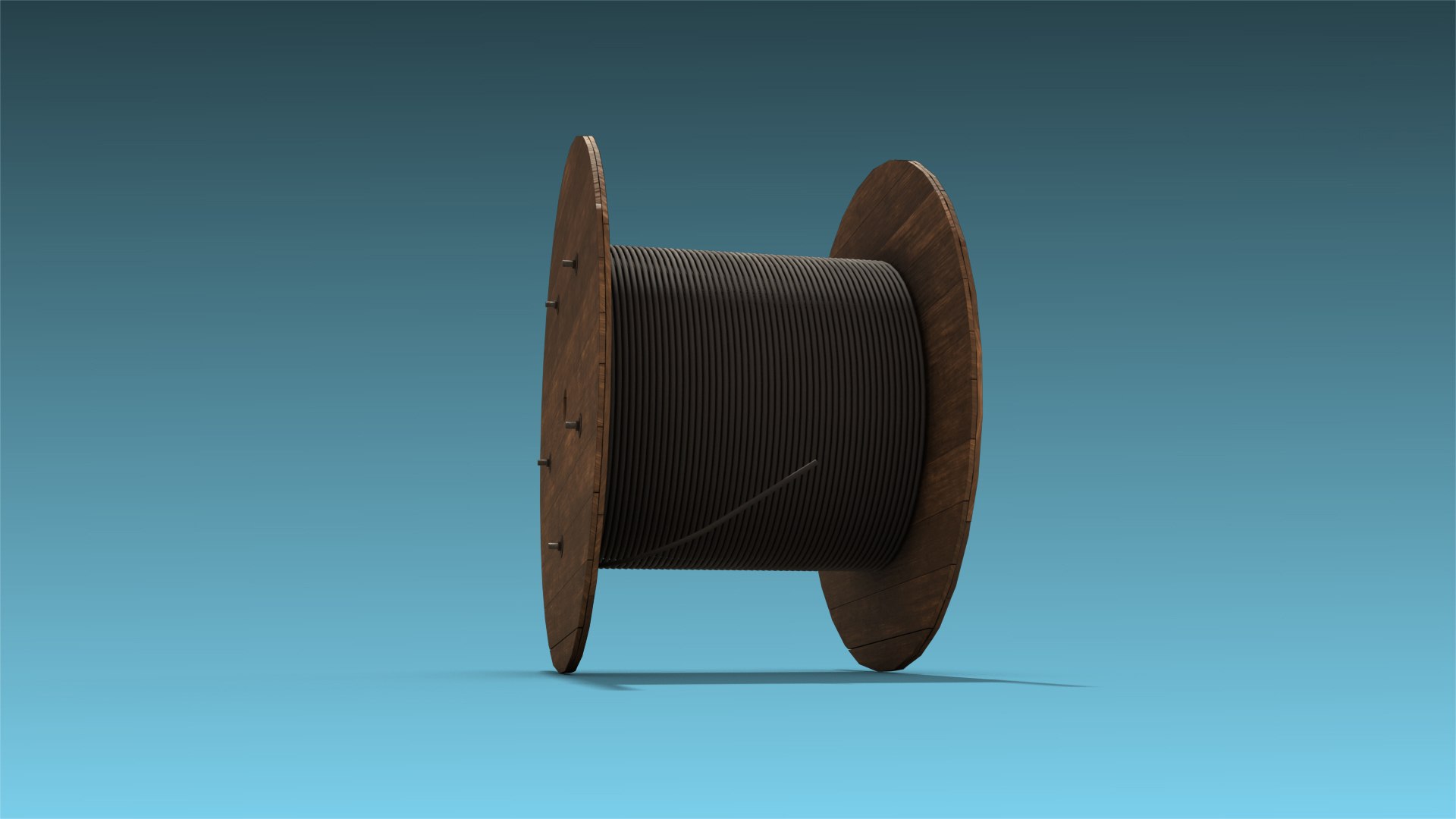 Low-poly cable 3D - TurboSquid 1631358