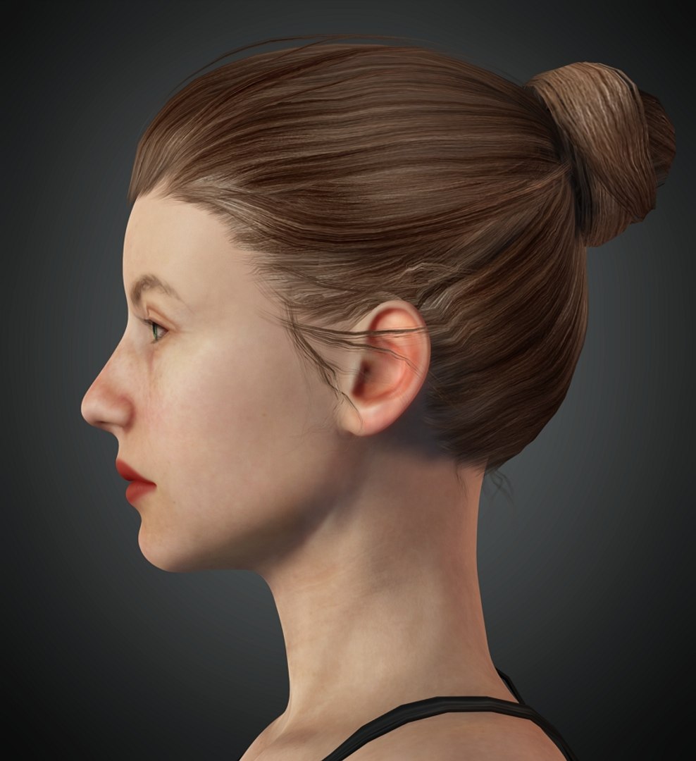3D female base character model - TurboSquid 1654825