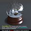 3d Snowball Complete Scene Snow Model
