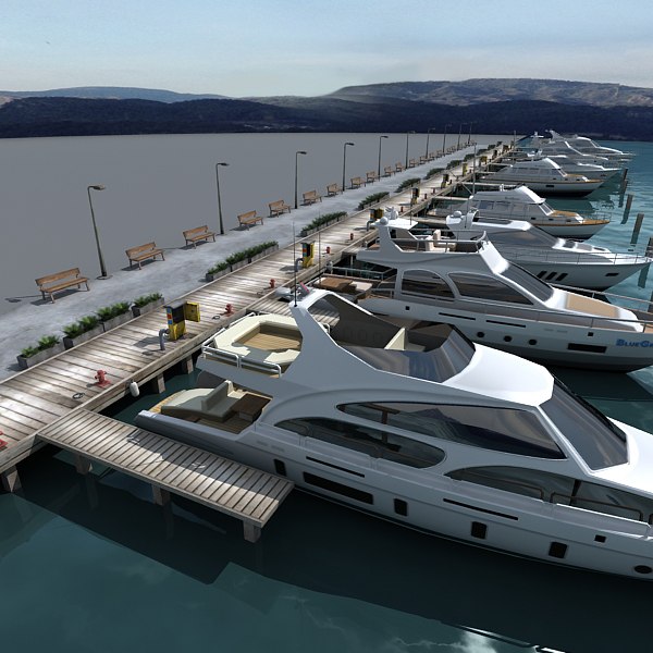 3D Marina Models | TurboSquid