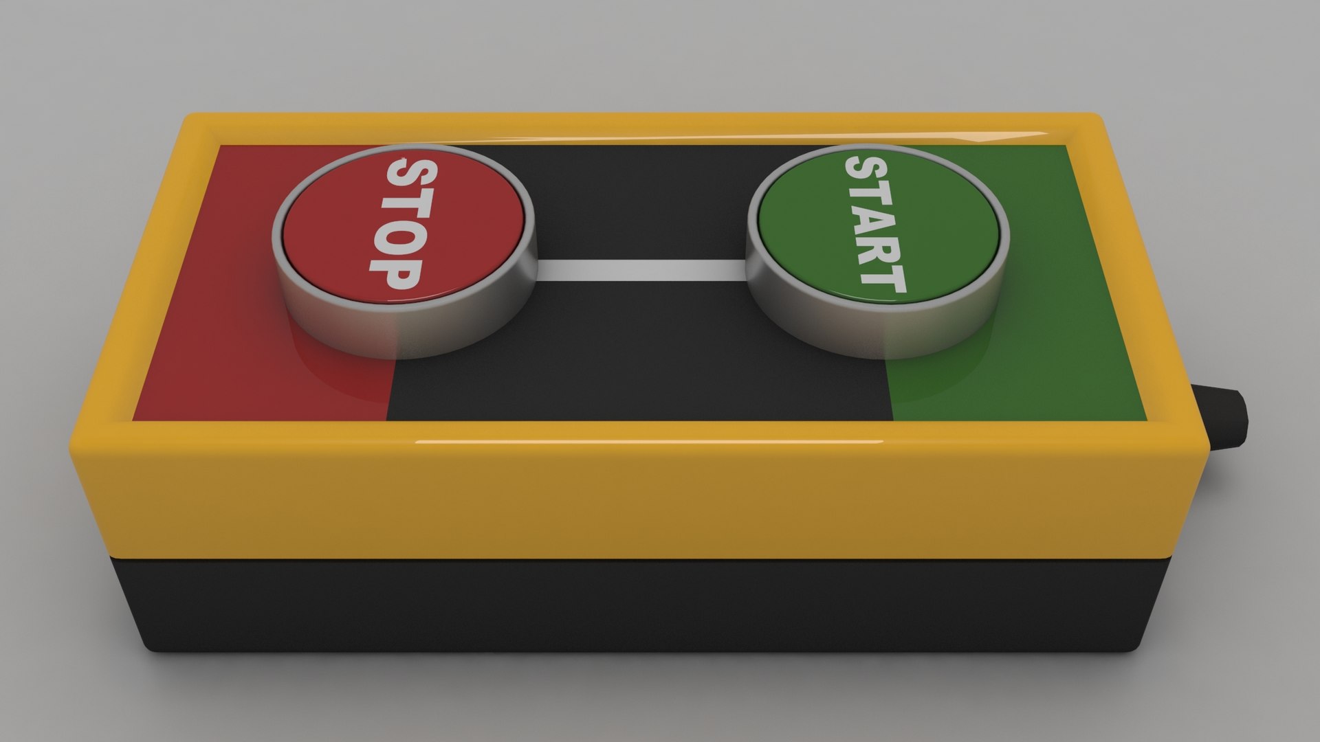 3D Start Stop Push - TurboSquid 1543146