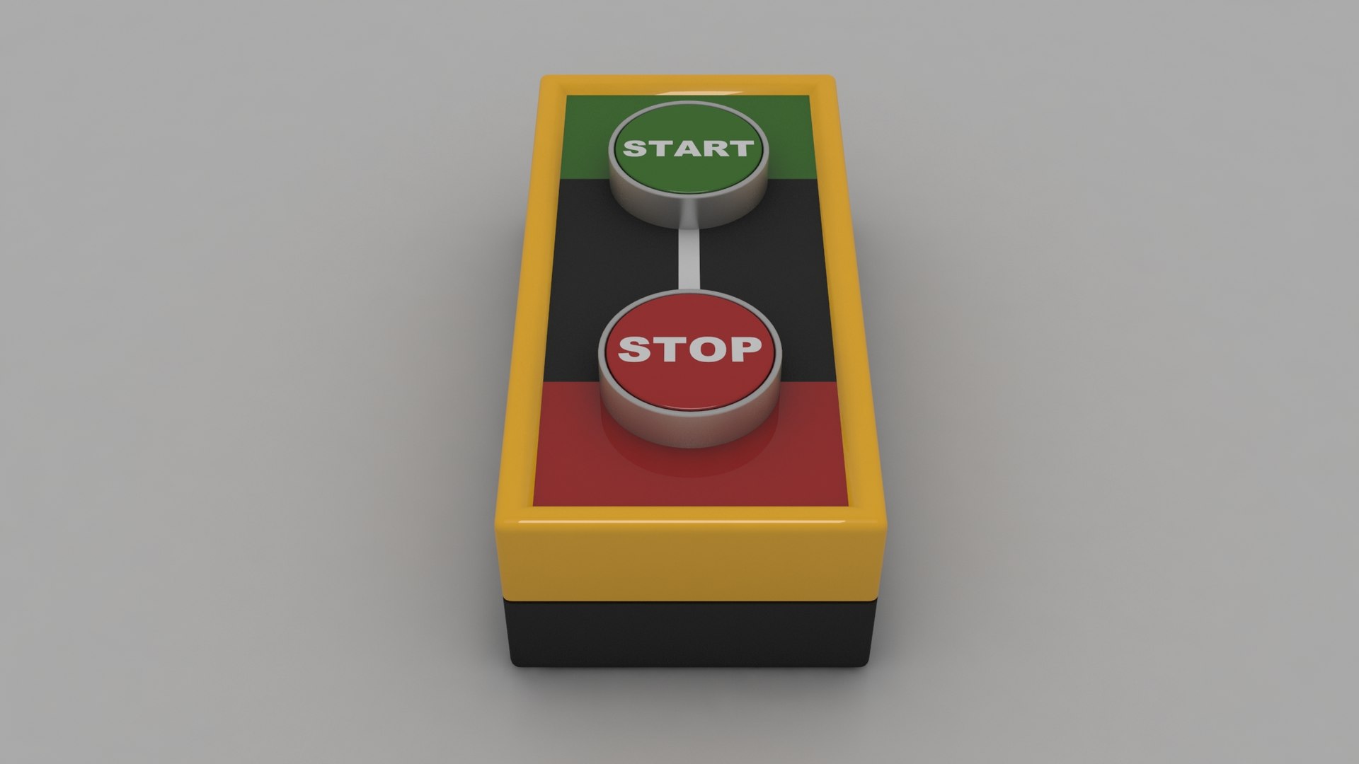 3D Start Stop Push - TurboSquid 1543146